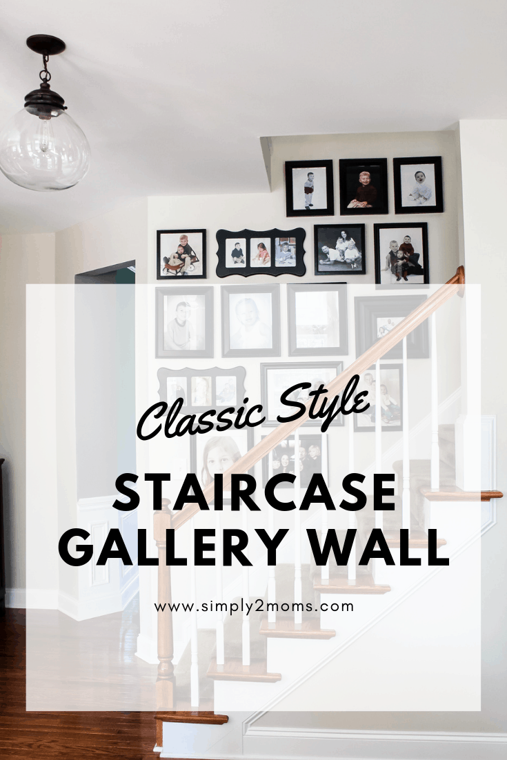 Staircase Gallery Wall – Simply2moms