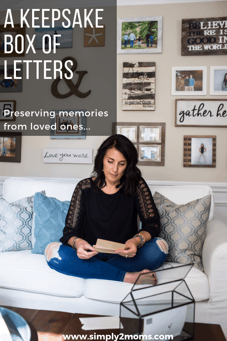 How to Display Meaningful Keepsake Letters – Simply2moms