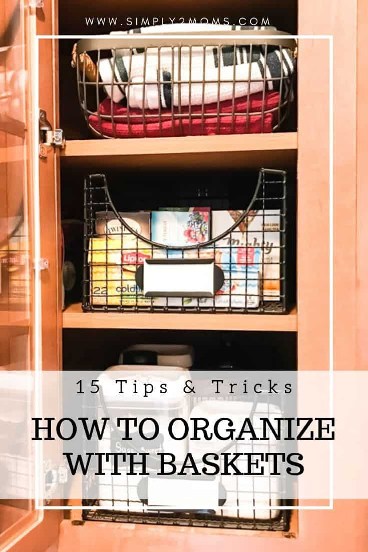 15 Simple Ways to Organize with Decorative Baskets