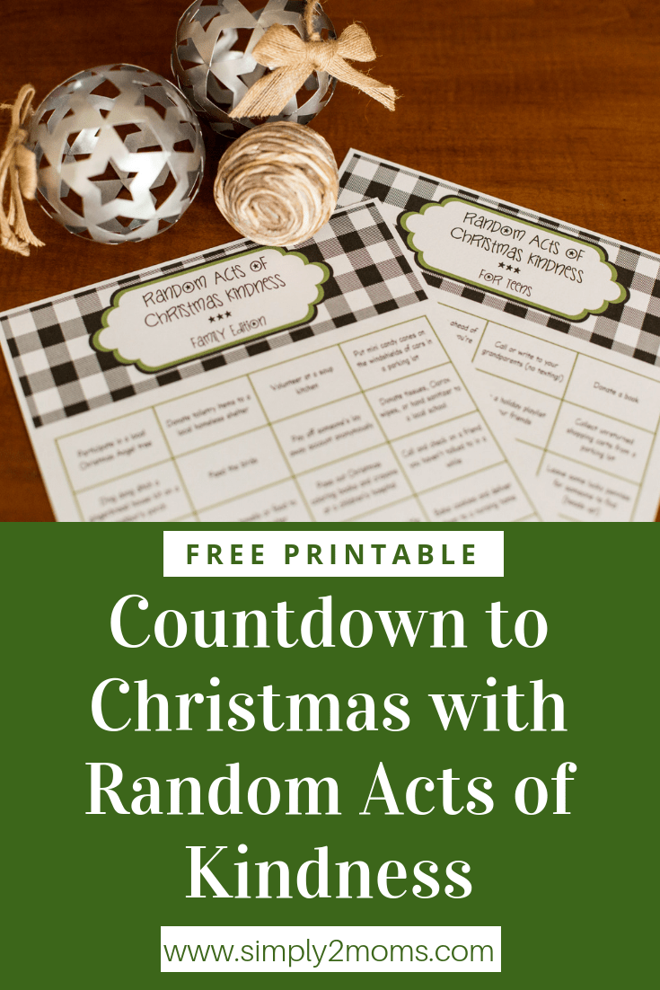 How to Celebrate Advent with Random Acts of Christmas Kindness