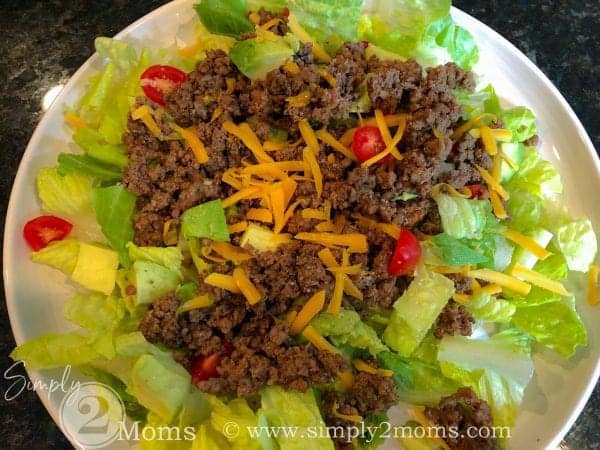 Trim Healthy Meal Inspiration | What's On My Plate | Salads – Simply2moms