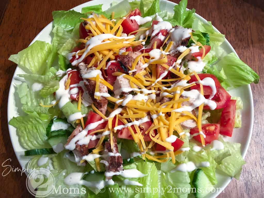 Trim Healthy Meal Inspiration | What's On My Plate | Salads – Simply2moms