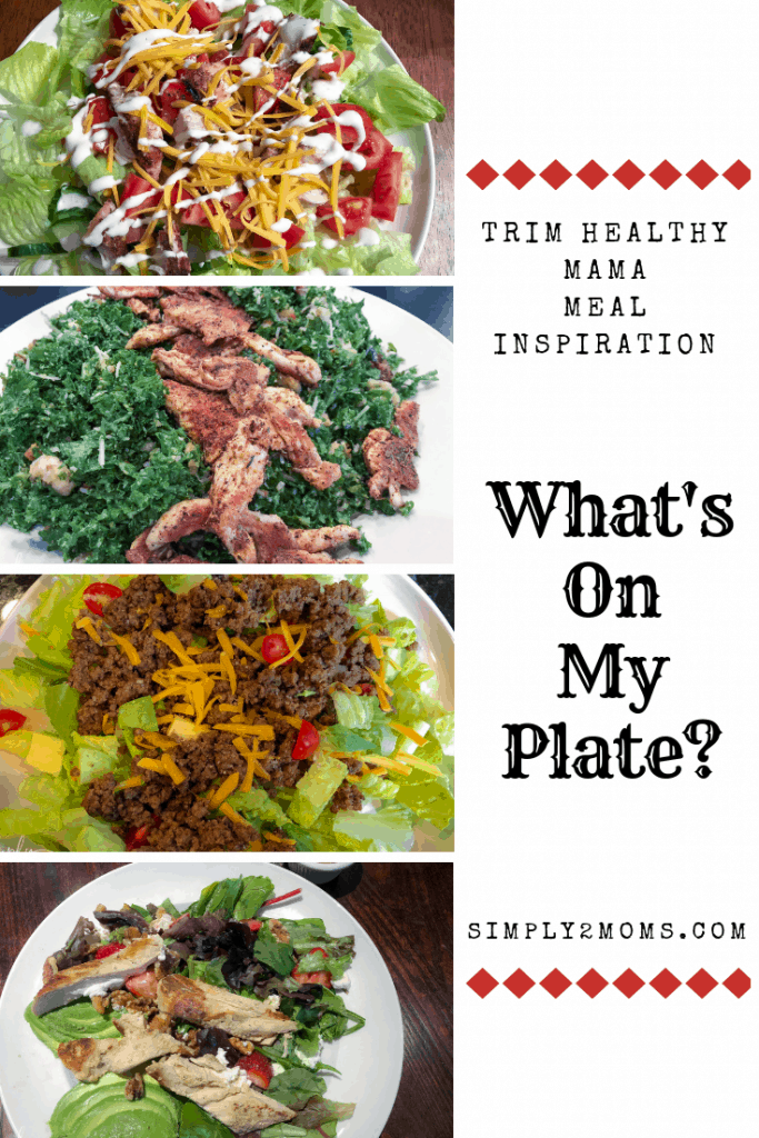 Trim Healthy Meal Inspiration | What's On My Plate | Salads – Simply2moms