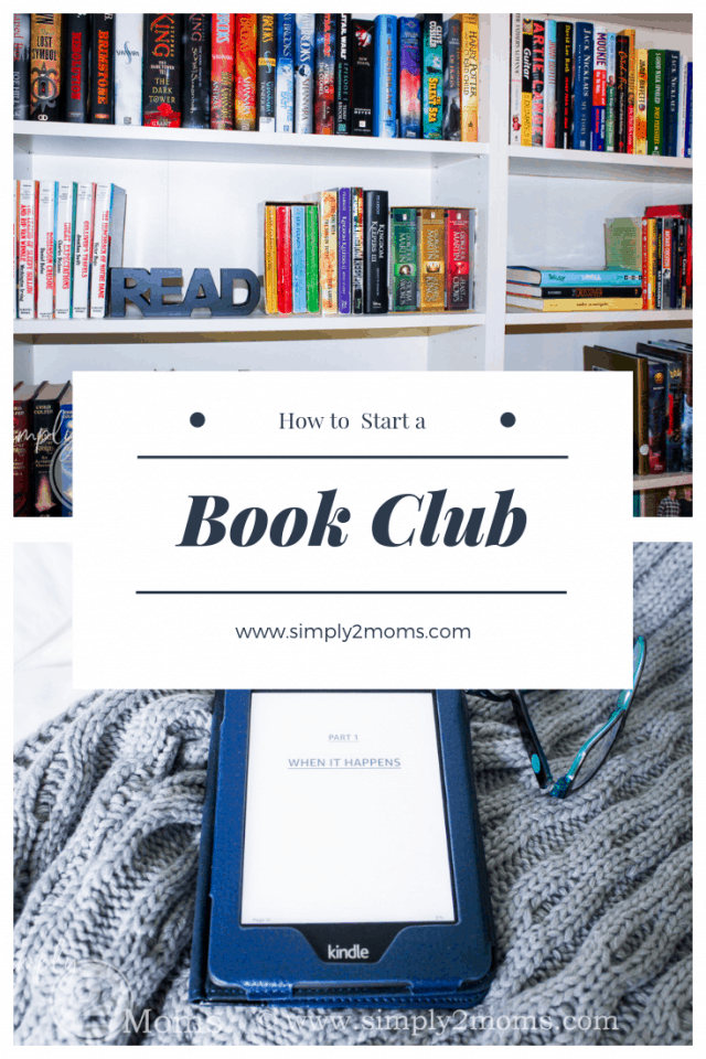 How to Start a Book Club | Simply2moms