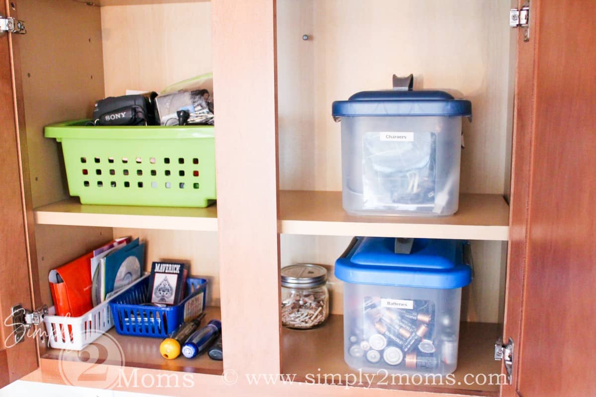 How to Organize a Family Desk | Kitchen Command Station