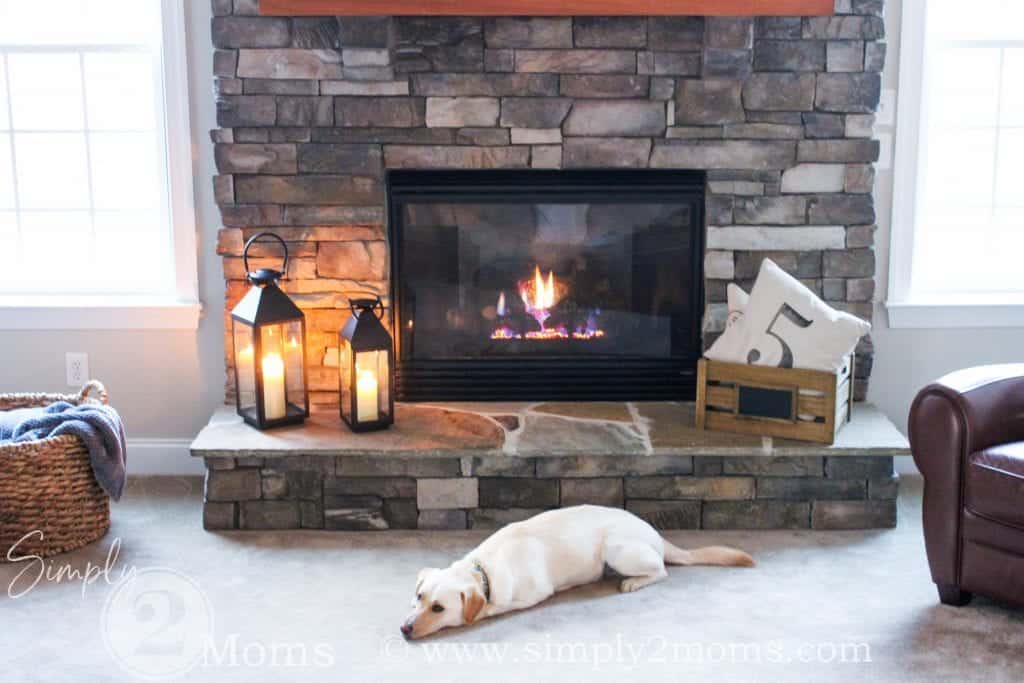 Fireplace Decorating Ideas to take you from Winter through Spring ...