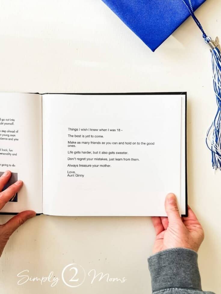 Graduation Memory Book | Simply 2 Moms – Family