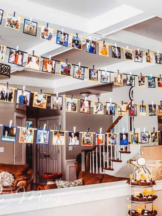 How to Make a Photo Banner | Graduation Party Decoration Idea