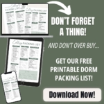 How to Prepare for College: The Perfect Dorm Packing List for Girls ...