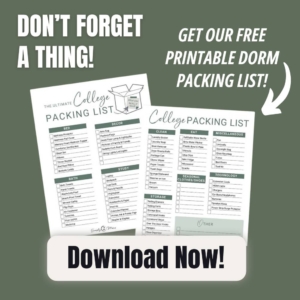 How to Prepare for College: The Perfect Dorm Packing List for Girls ...