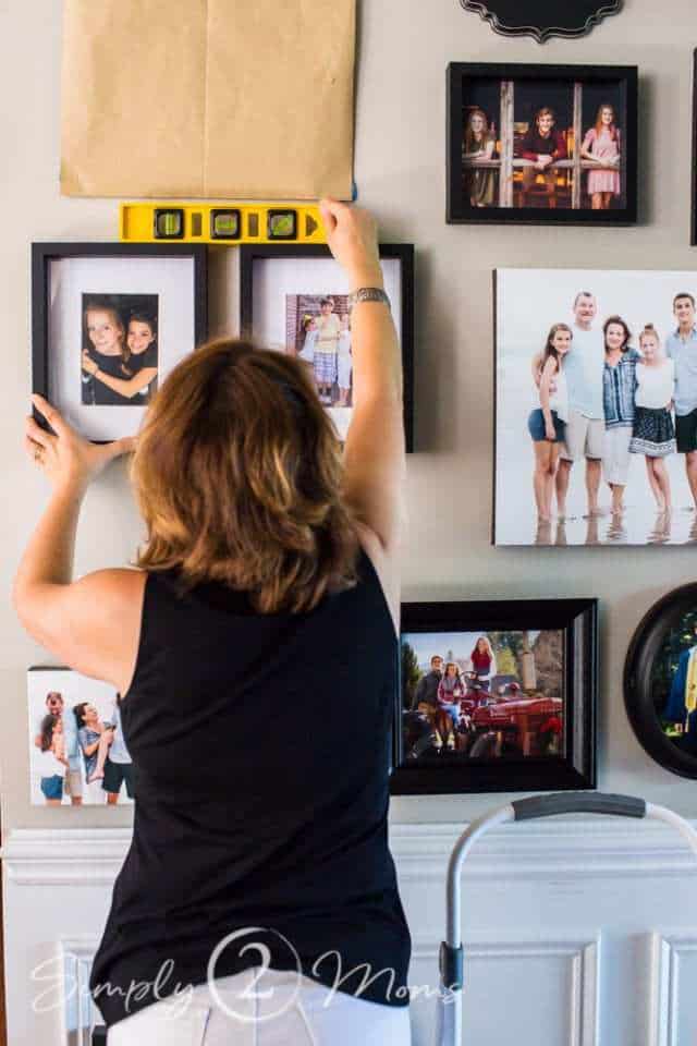 How to Plan and Install a Front Entry Gallery Wall – Simply2moms
