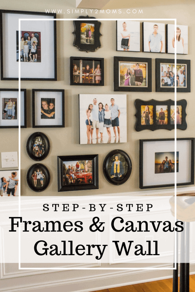 How to Plan and Install a Front Entry Gallery Wall – Simply2moms