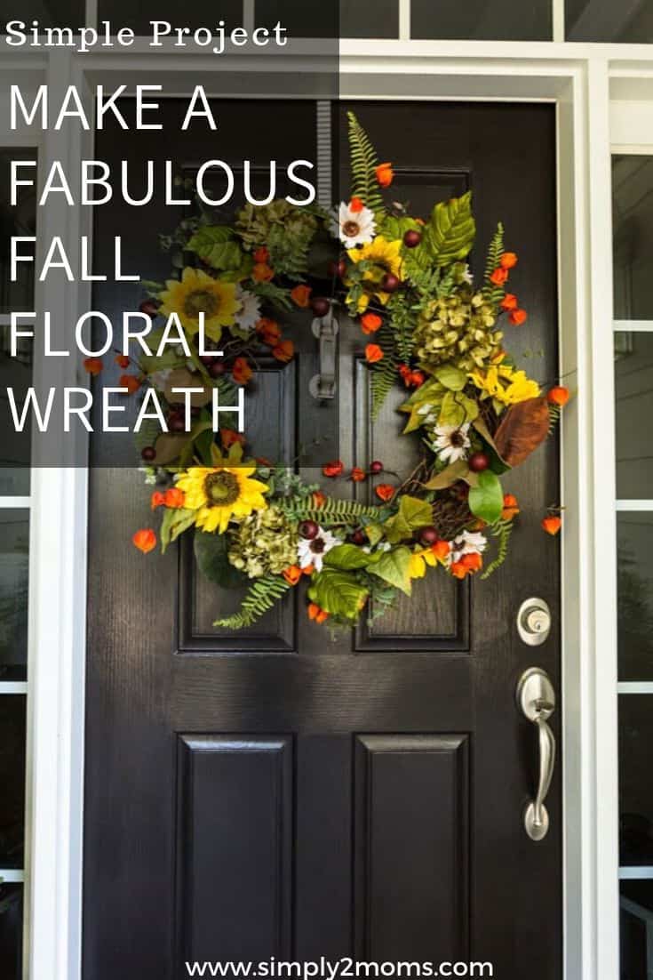 Fall Floral Wreath | Simple DIY Project – Simply2moms