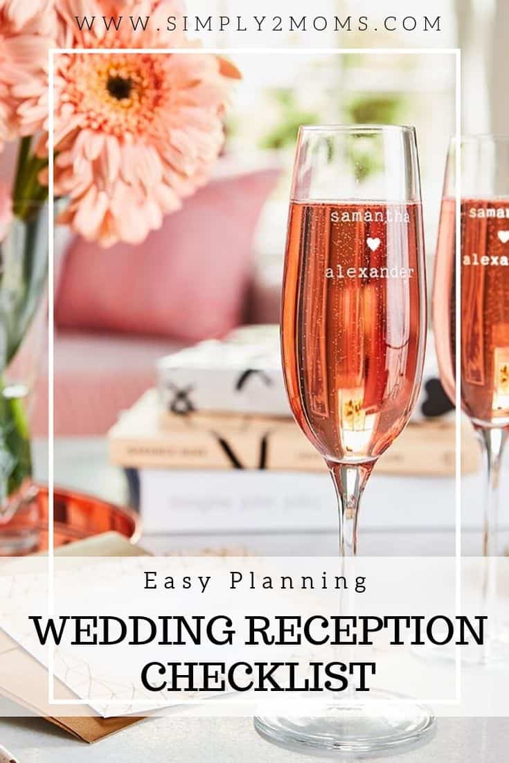 Wedding Reception Checklist for Easier Planning – Simply2moms
