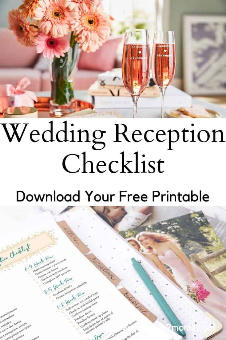 Wedding Reception Checklist for Easier Planning – Simply2moms