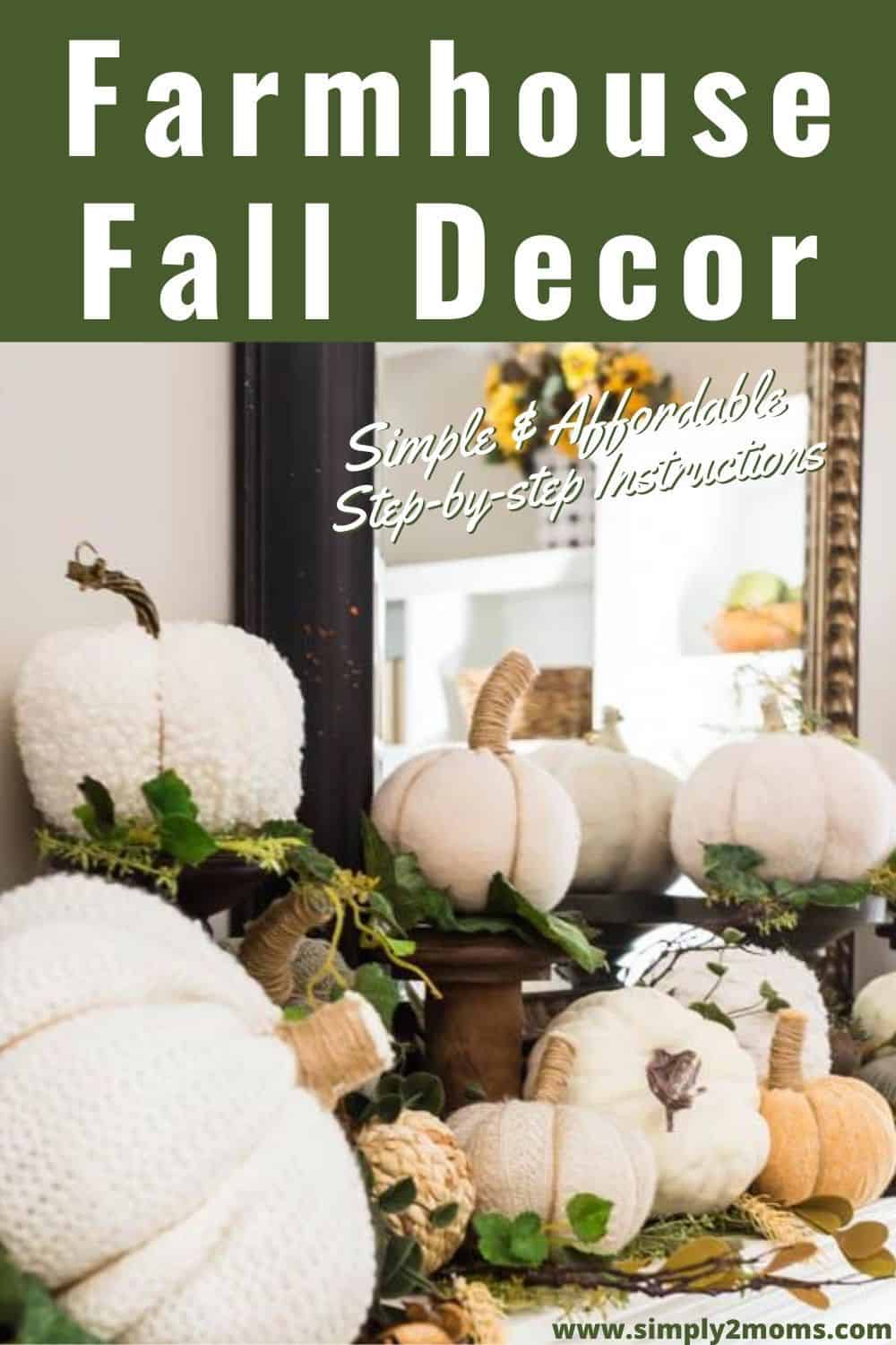 How to Style a Neutral Fall Fireplace Mantel – Simply2moms
