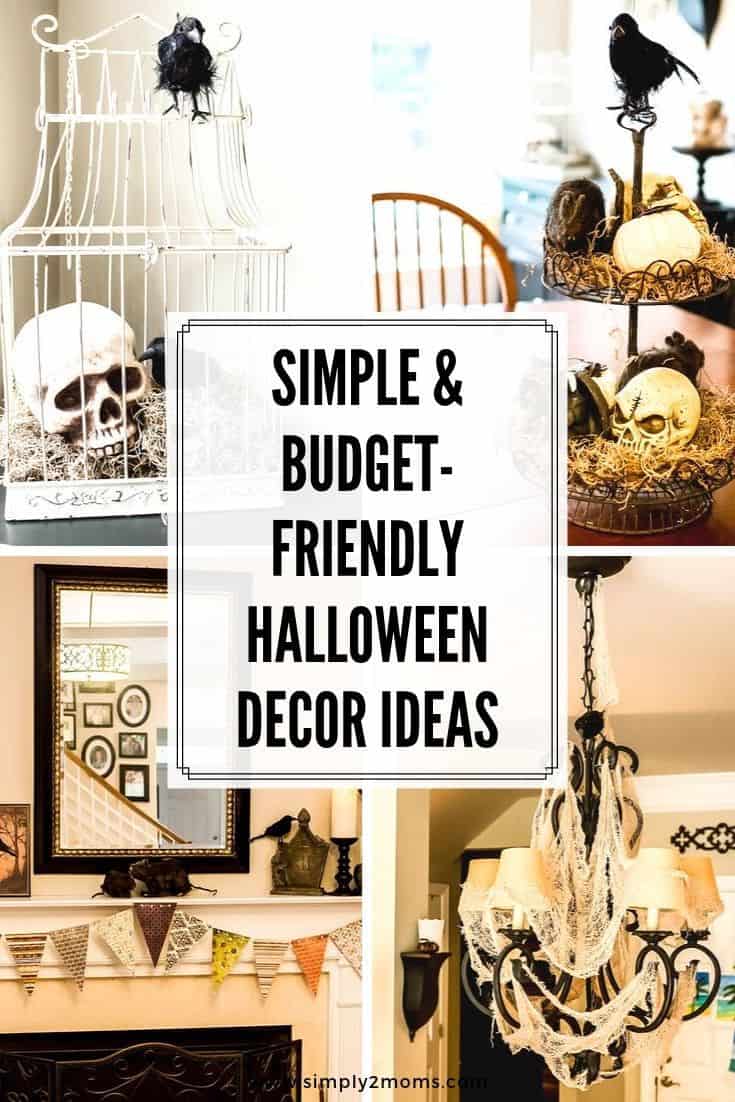 Don't Miss These 17 Simple Ideas for Spooky Halloween Decor | Simply2Moms