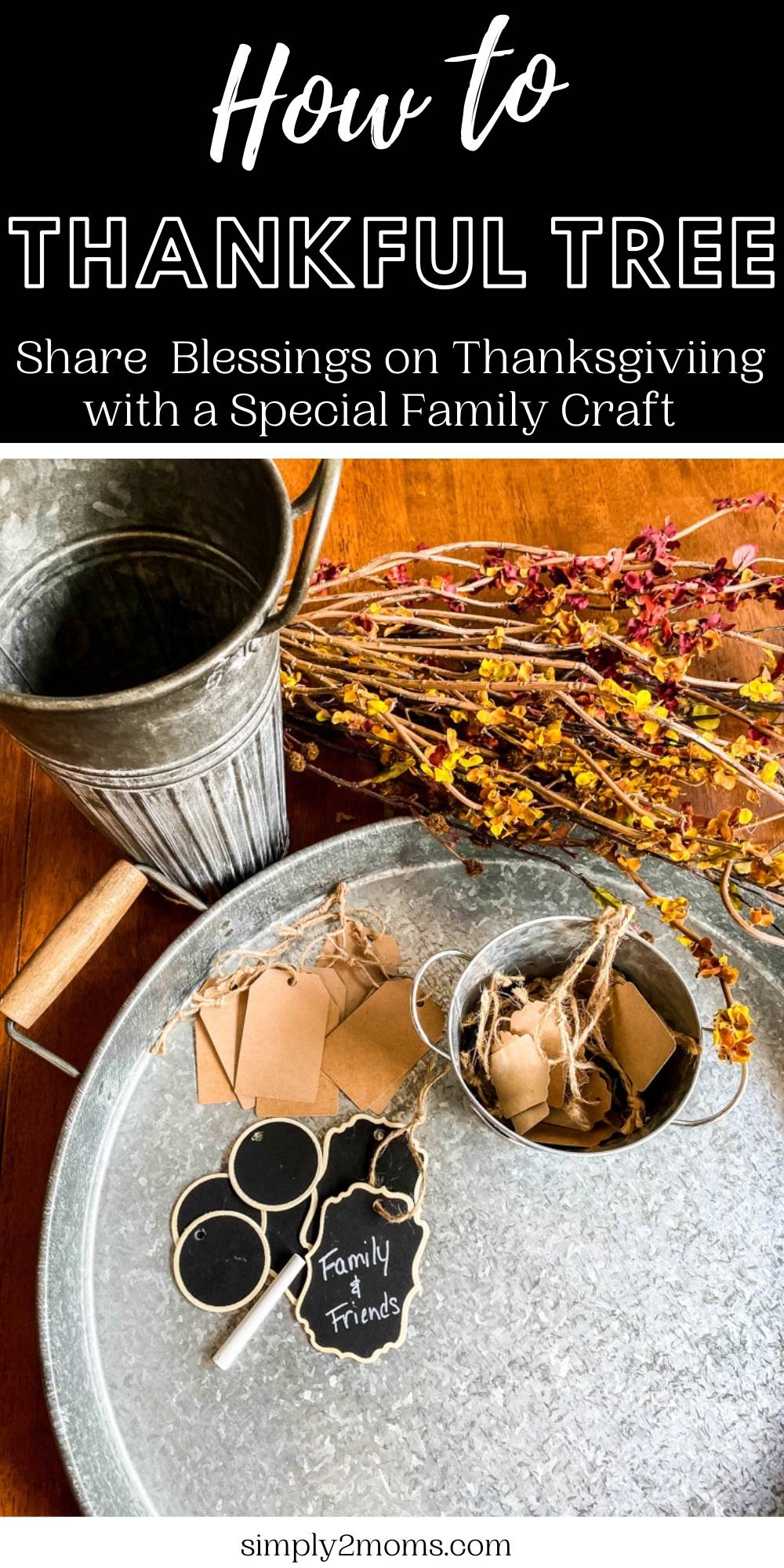 How to Make a Thankful Tree for Thanksgiving – Simply2moms