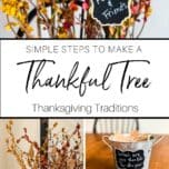 The Thankful Tree | Simple DIY Craft for Thanksgiving | Simply2moms