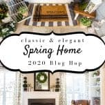 Spring home tour 2020 | simple, neutral ideas |blog hop