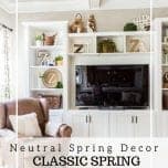Spring home tour 2020 | simple, neutral ideas |blog hop