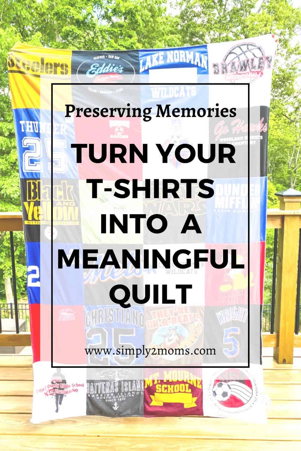 Custom T-Shirt Quilt – Simply2moms