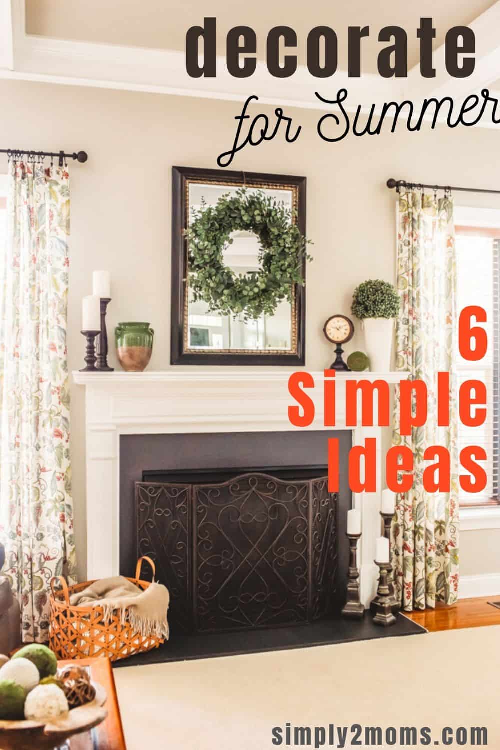 Spring Fireplace Decor: 10 Fresh & Fabulous Ideas You Can Use!