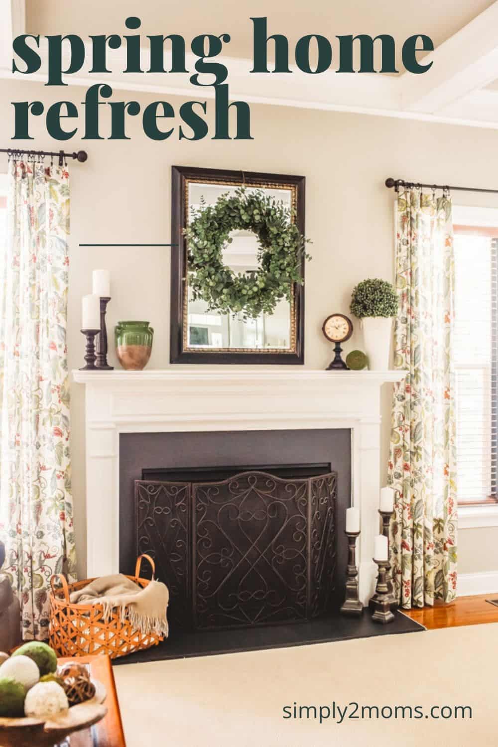 Spring Fireplace Decor: 10 Fresh & Fabulous Ideas You Can Use!