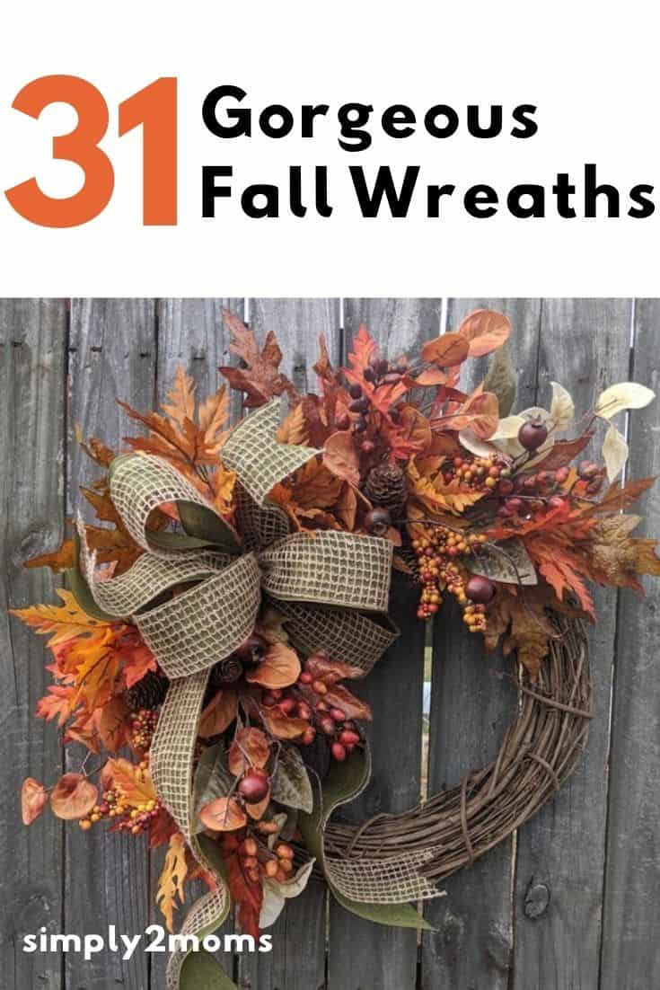 31 Fabulous Fall Wreaths for Your Home – Simply2moms