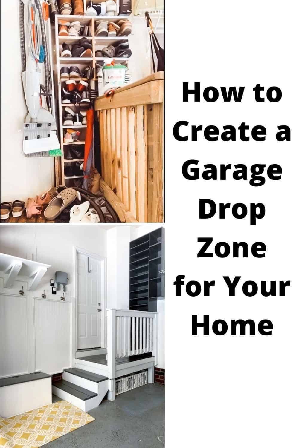 How to Create a Functional Garage Drop Zone – Simply2moms