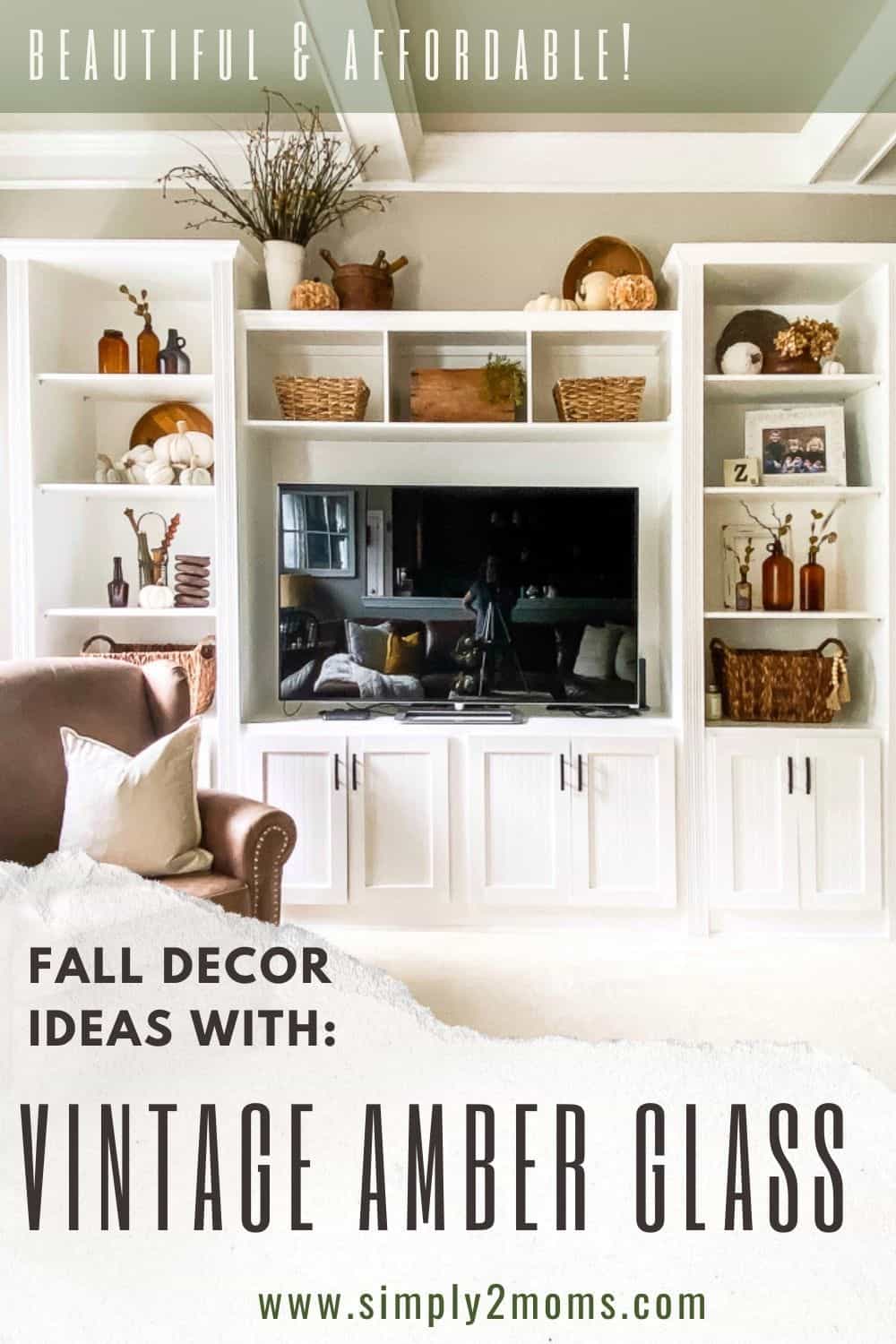 How to Use Vintage Amber Bottles in Your Fall Decor – Simply2moms