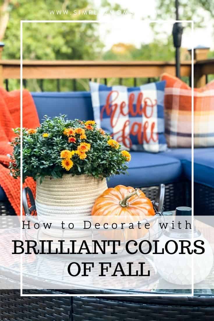 13 Beautiful Ways to Add Fall Color in Your Home – Simply2moms