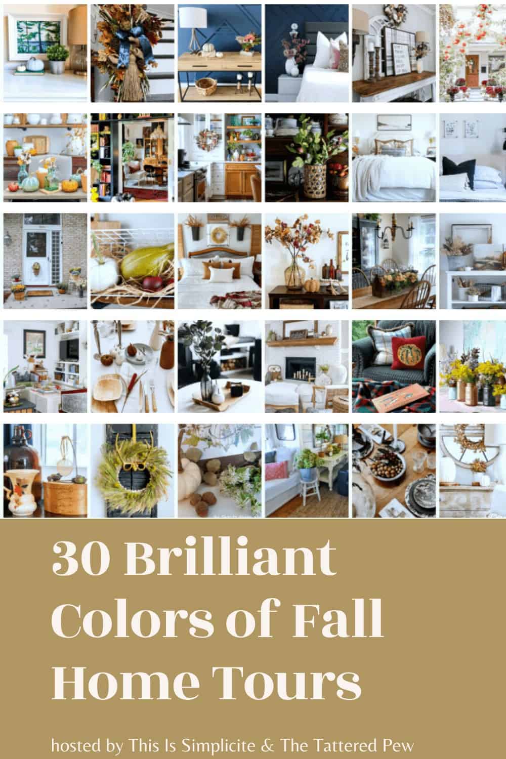 13 Beautiful Ways to Add Fall Color in Your Home – Simply2moms
