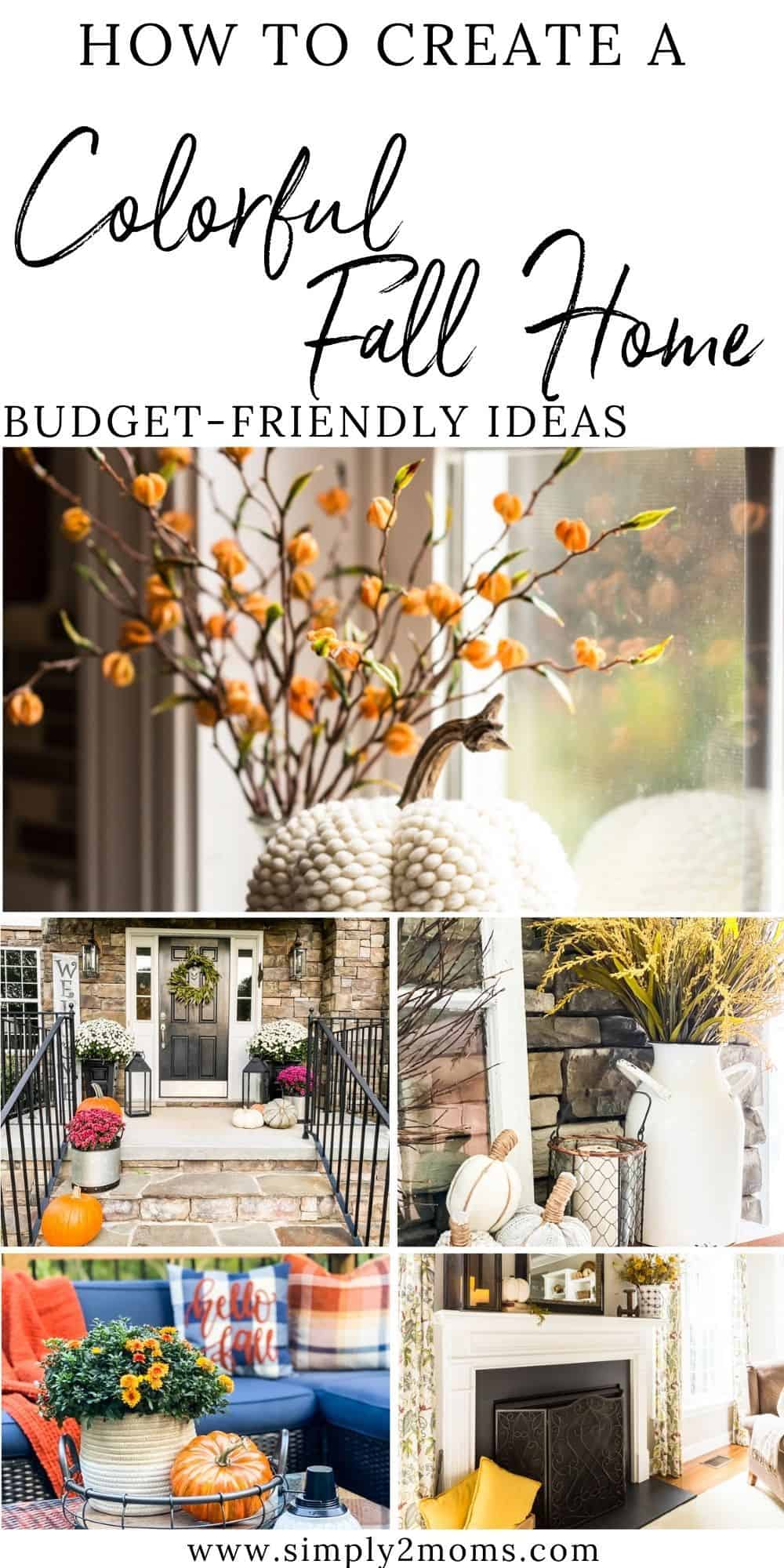 13 Beautiful Ways to Add Fall Color in Your Home – Simply2moms