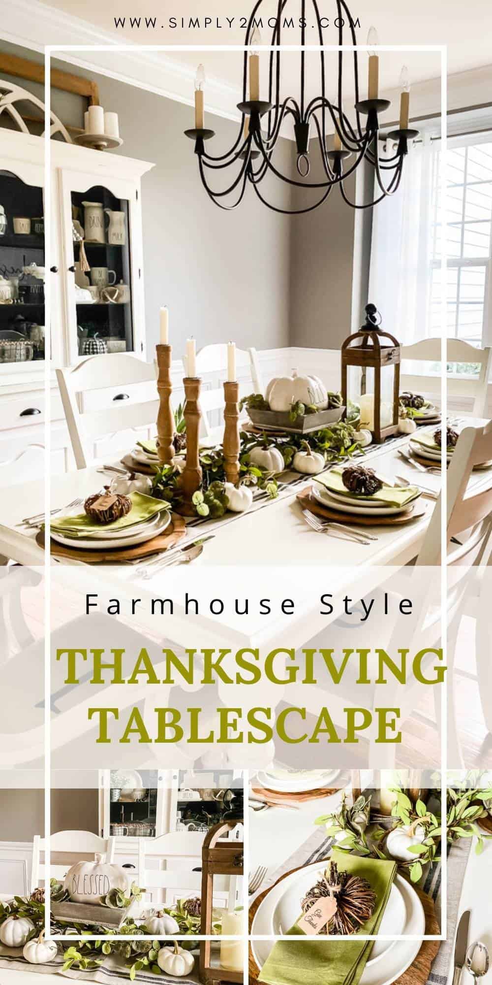 How to Create an Easy Thanksgiving Tablescape – Simply2moms