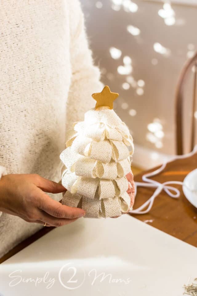 The Easiest DIY Loopy Burlap Tree You'll Ever Make! – Simply2moms