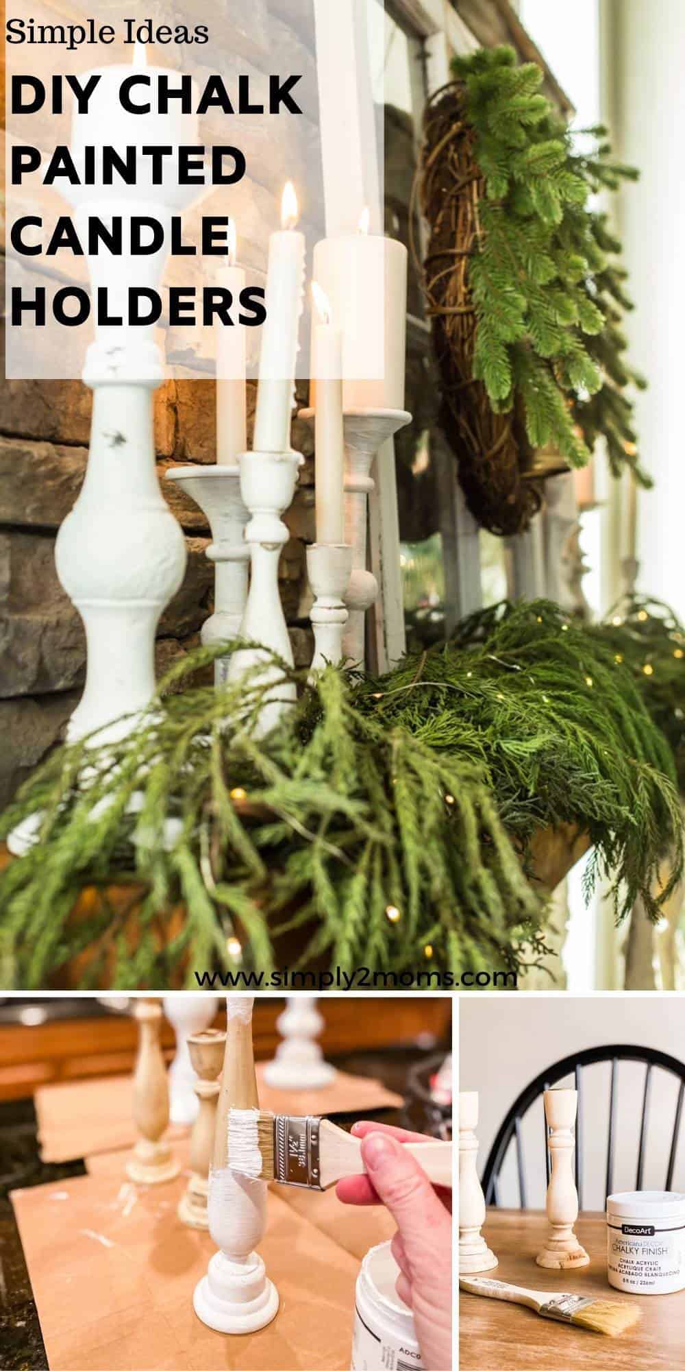 Upcycled Candlesticks with Chalk Paint in 3 Easy Steps – Simply2moms