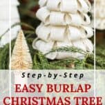 The Easiest DIY Burlap Tree You'll Ever Make! | Simply2moms