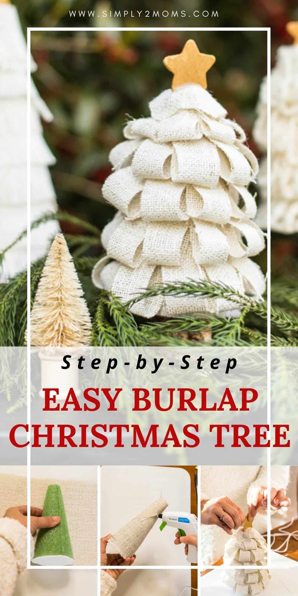 The Easiest DIY Loopy Burlap Tree You'll Ever Make! – Simply2moms
