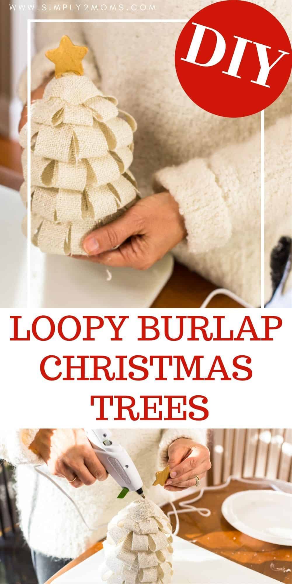 The Easiest DIY Loopy Burlap Tree You'll Ever Make! – Simply2moms