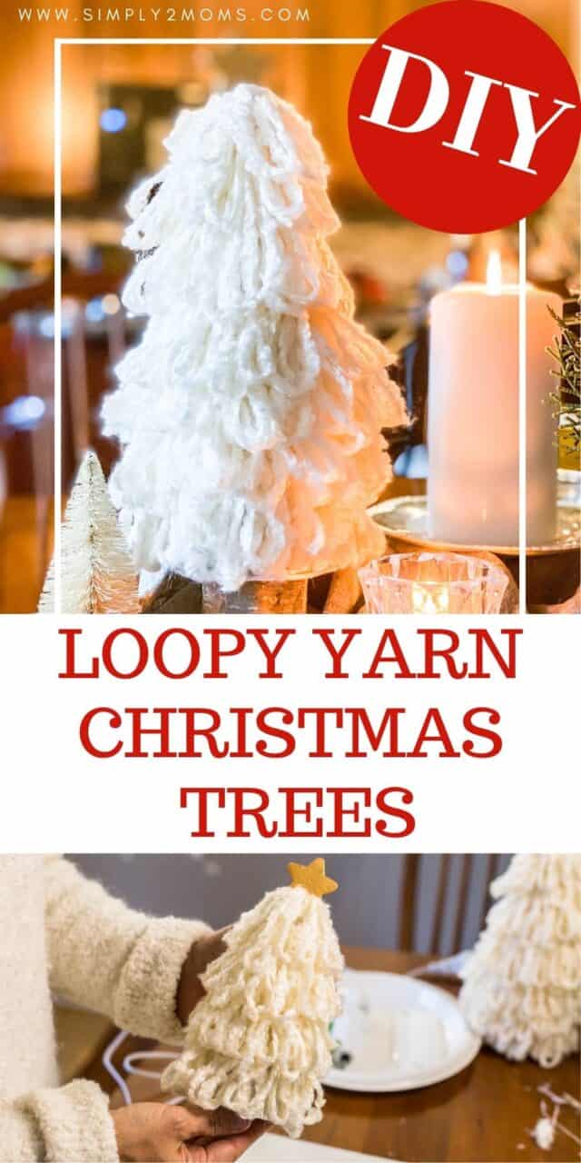 How to Make a Simple DIY Yarn Christmas Tree – Simply2moms