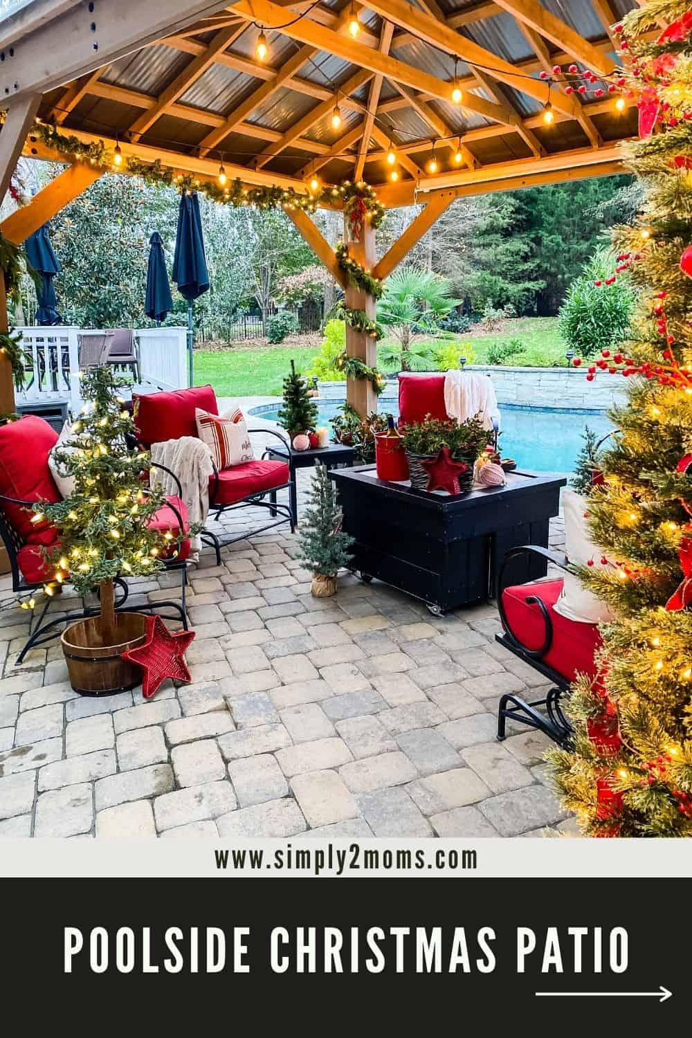 How to Create a Space to Entertain Outside for Christmas