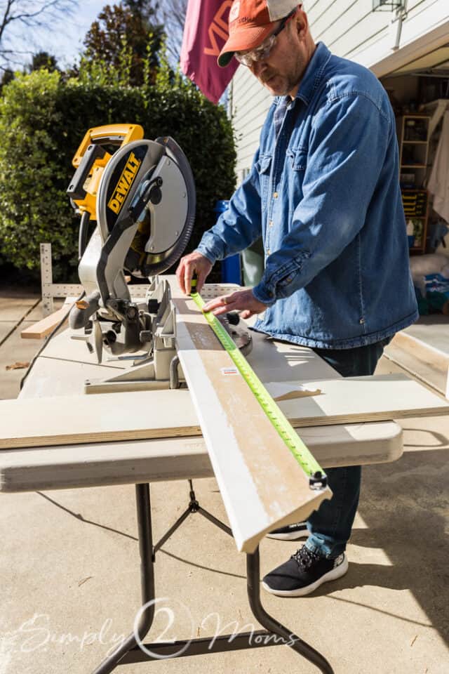 How to Build a Custom Wood Window Valance with Moulding