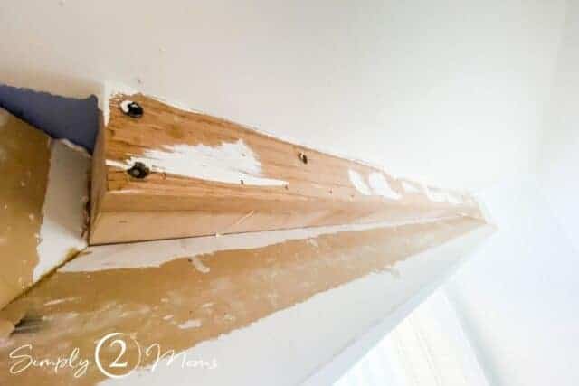 How to Build a Custom Wood Window Valance with Moulding