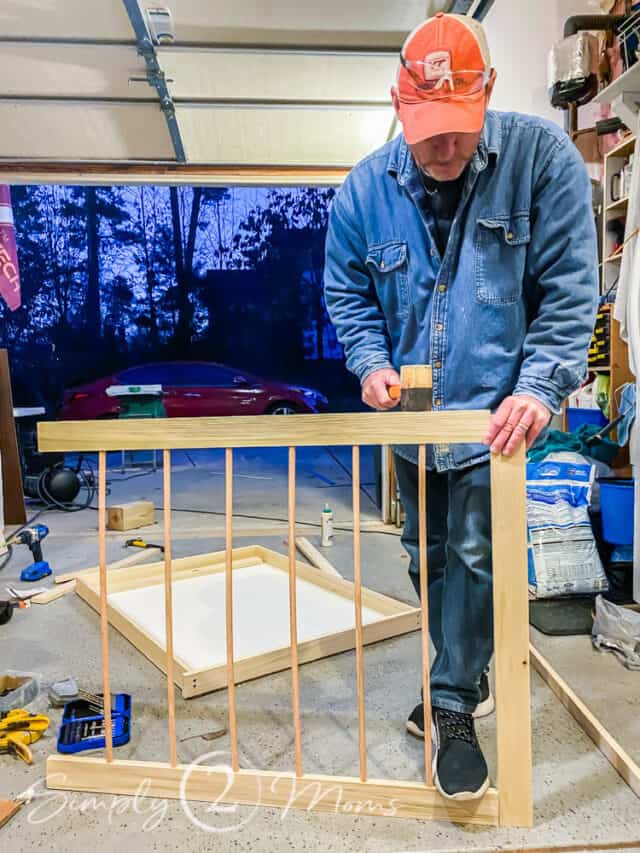 How to Build a Beadboard DIY Drying Rack – Simply2moms