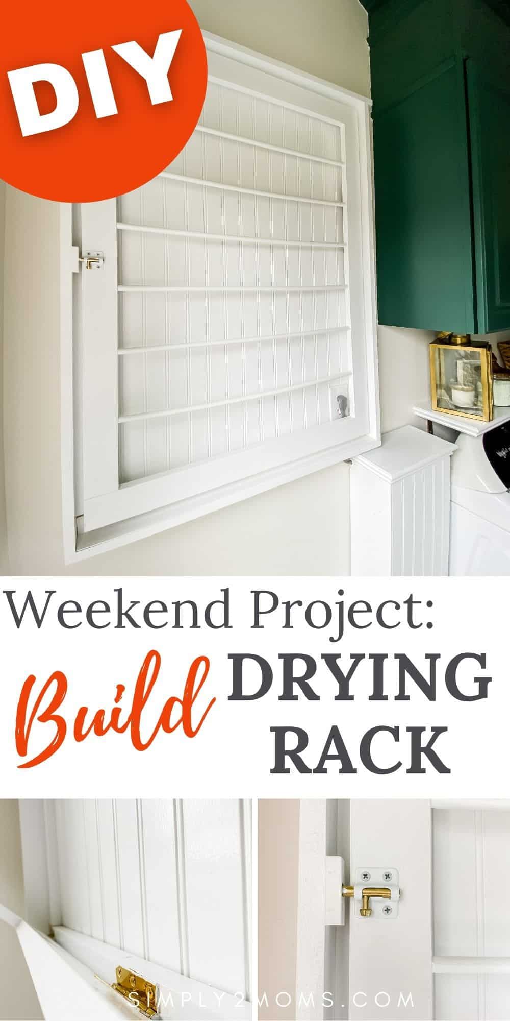 How to Build a Beadboard DIY Drying Rack – Simply2moms