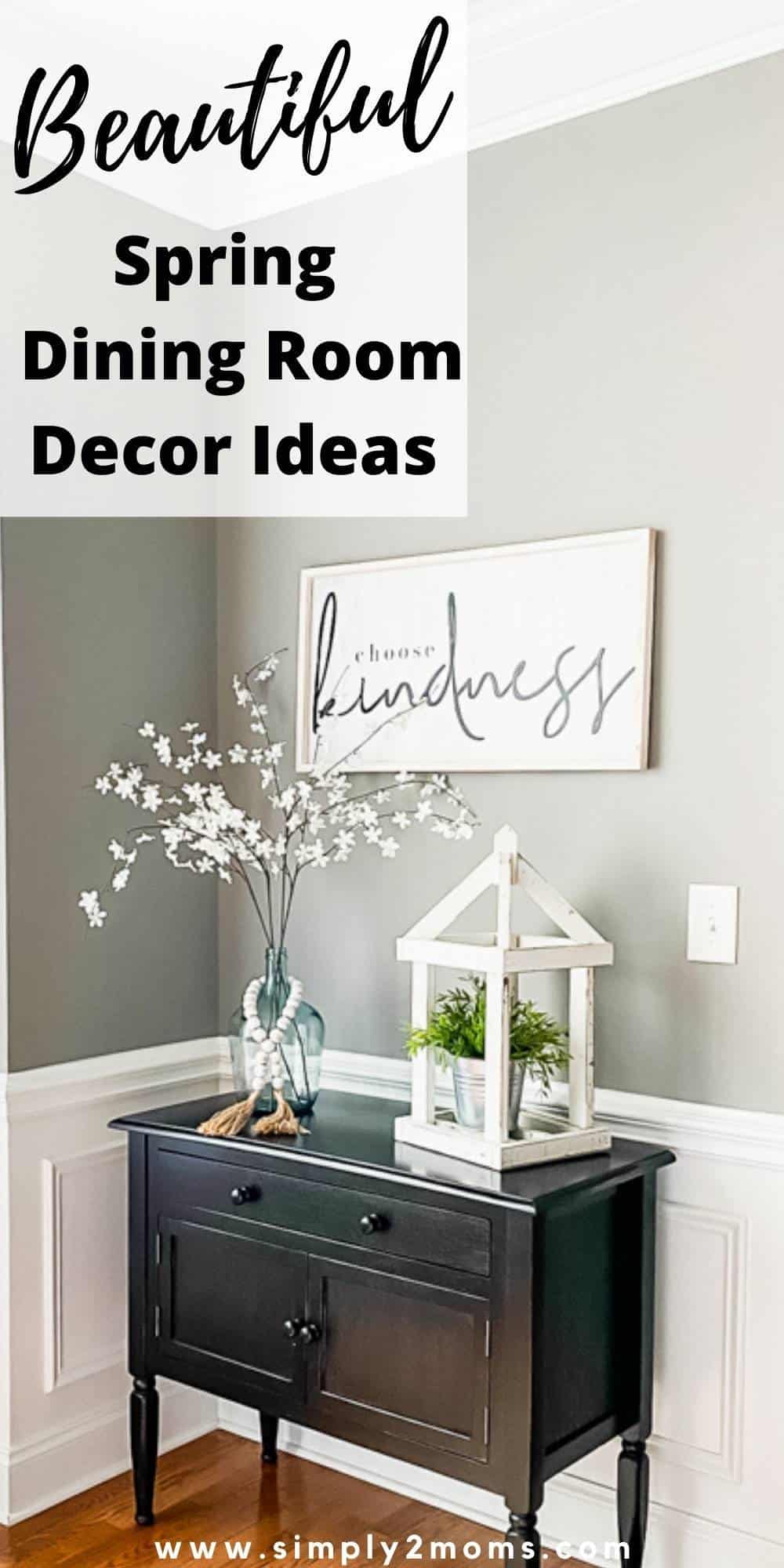 If You Love Greenery You'll Love This Spring Dining Room – Simply2moms