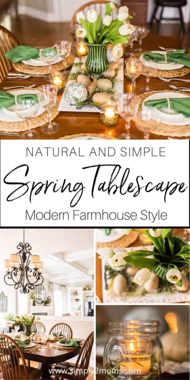 How To Style a Simple Natural Spring Table – Simply2moms
