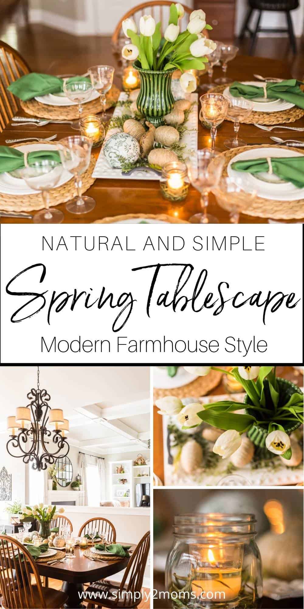 How To Style a Simple Natural Spring Table – Simply2moms