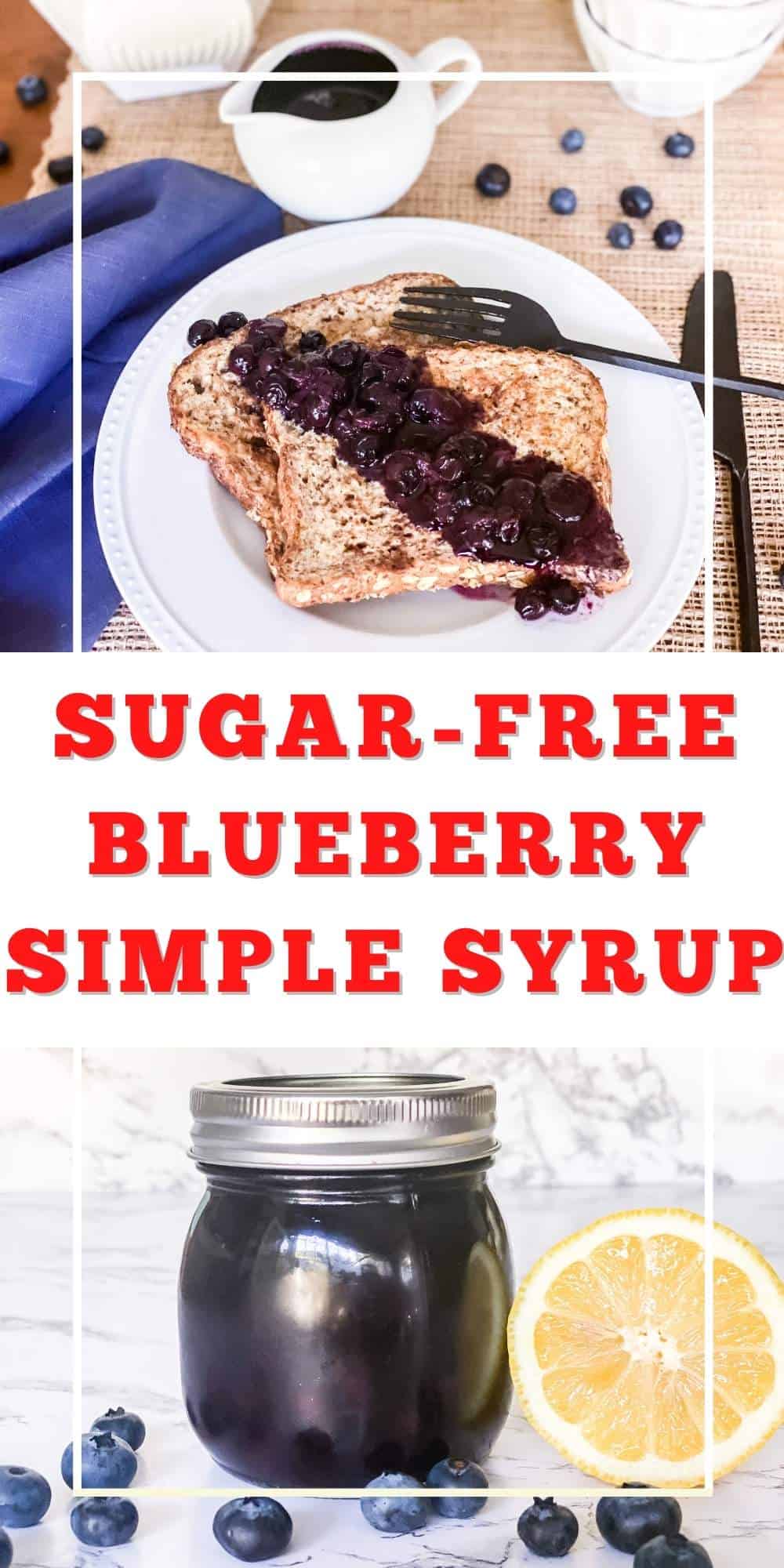 Easy Blueberry Simple Syrup | No Sugar Added! – Simply2moms